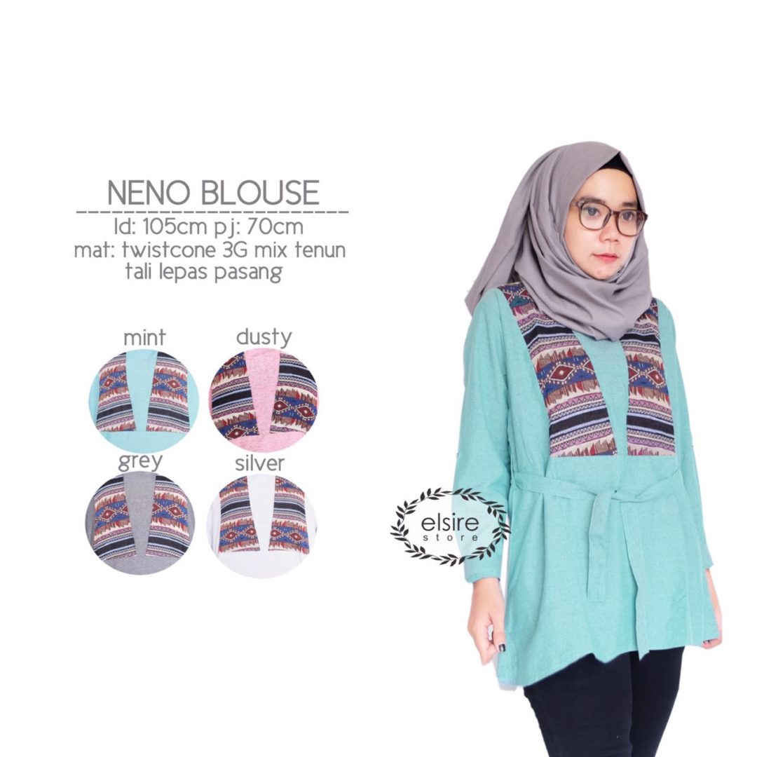 model atasan wanita trendy | Nabiilah Store